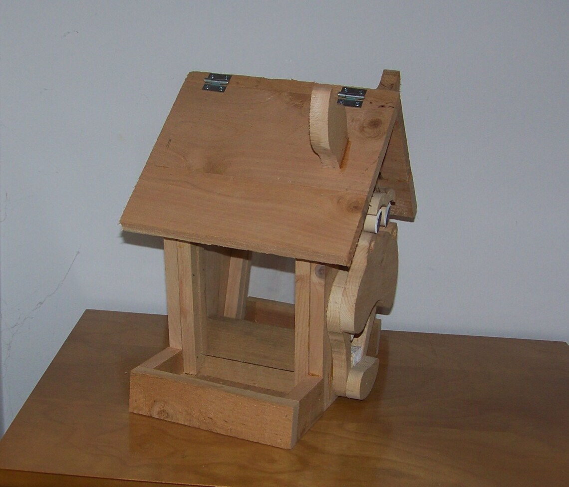 Goofy Donkey Cedar Birdfeeder - Etsy