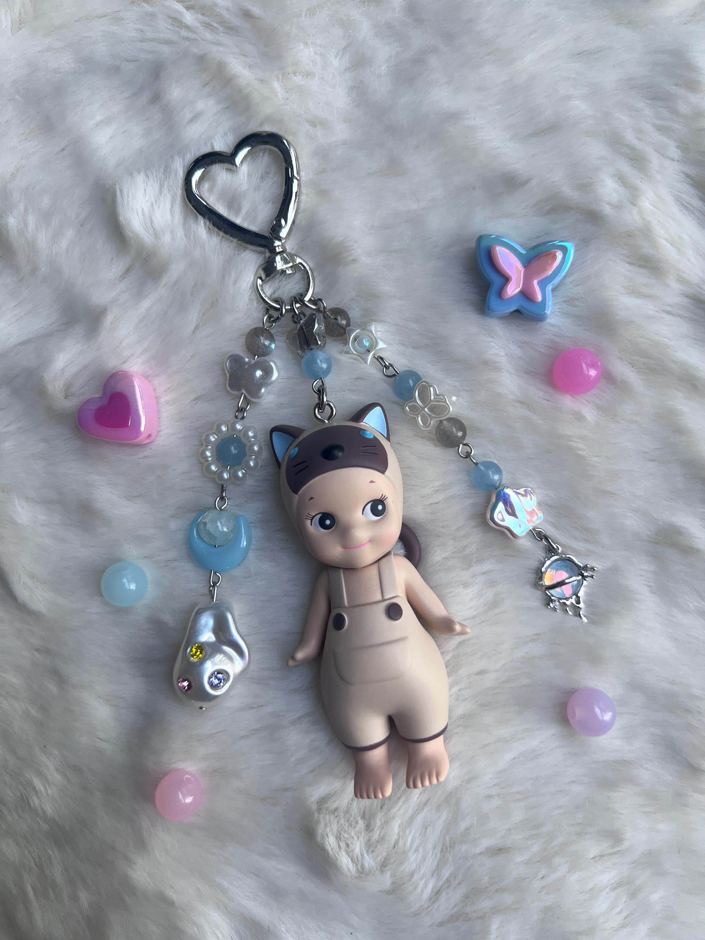 Sonny Angel Keychain - Siamese Cat - Etsy