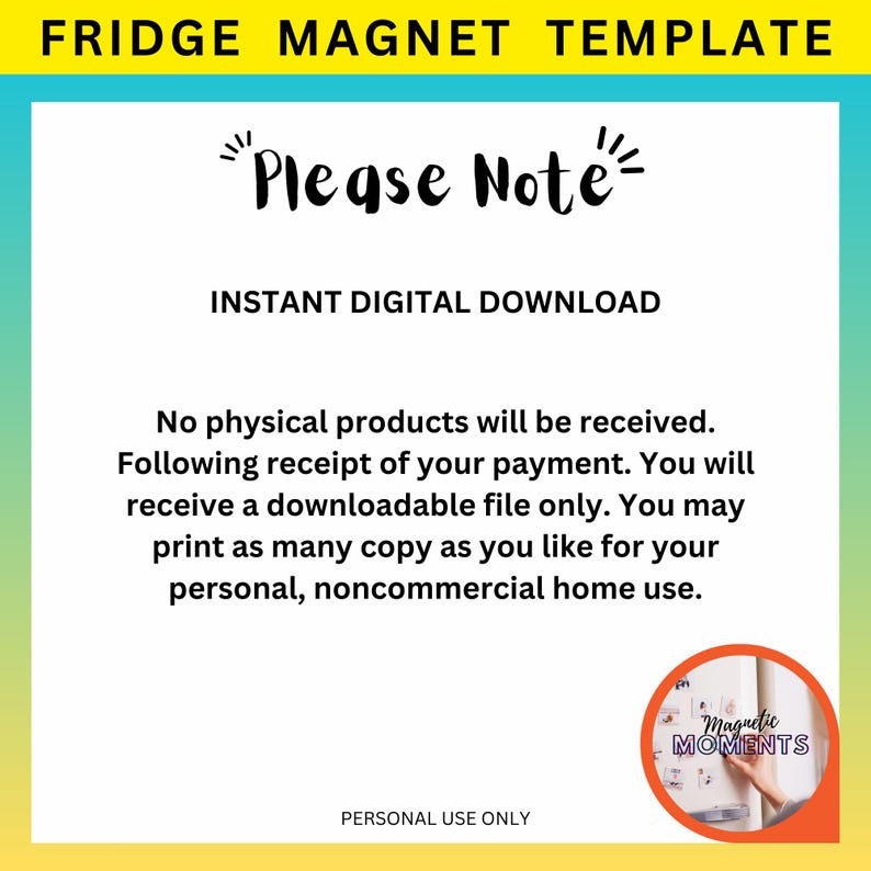 2" X 2" [MACHINE] Square Magnet Template (CUTTER TYPE 2) (8 Photos ...