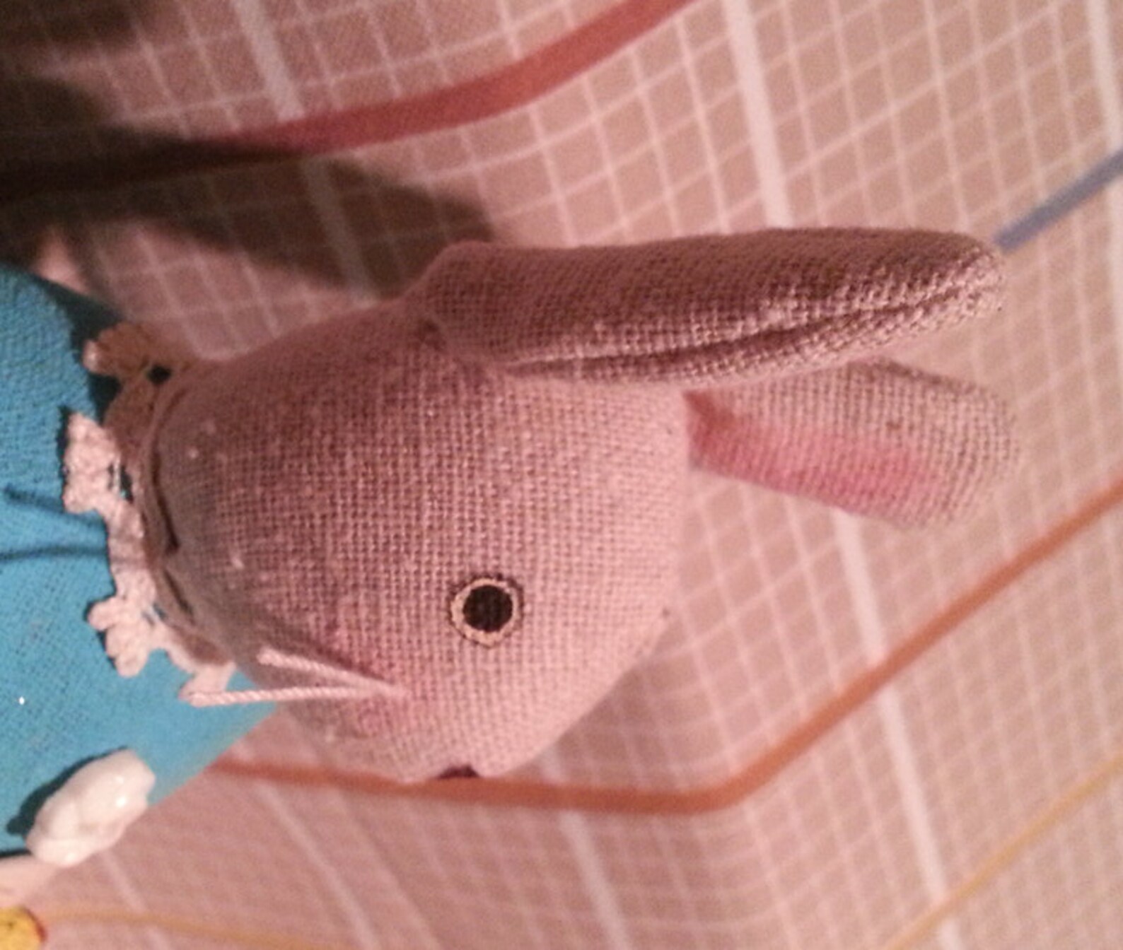 Rabbit DollBunny DollPainted RabbitMuslin RabbitCotton | Etsy