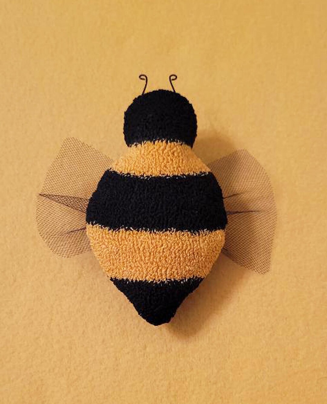 Punch Needle Pattern BEE, PDF Instant Download, Punch Needle Pattern ...