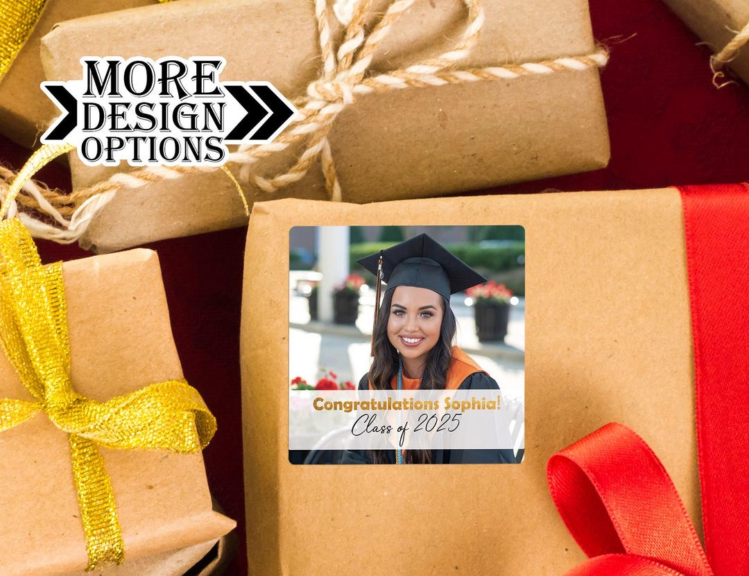 Personalized Graduation Favor Gift Labels/custom Graduation Gift Tags ...