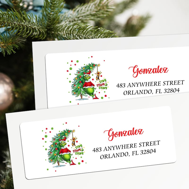 The Grinch Address - Etsy