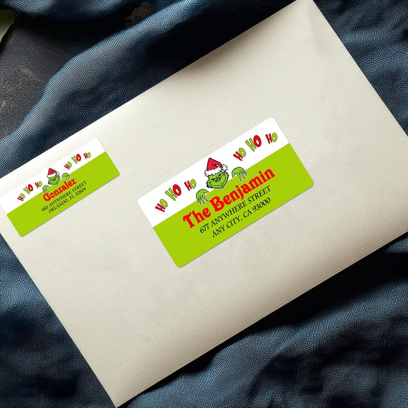 The Grinch Address - Etsy