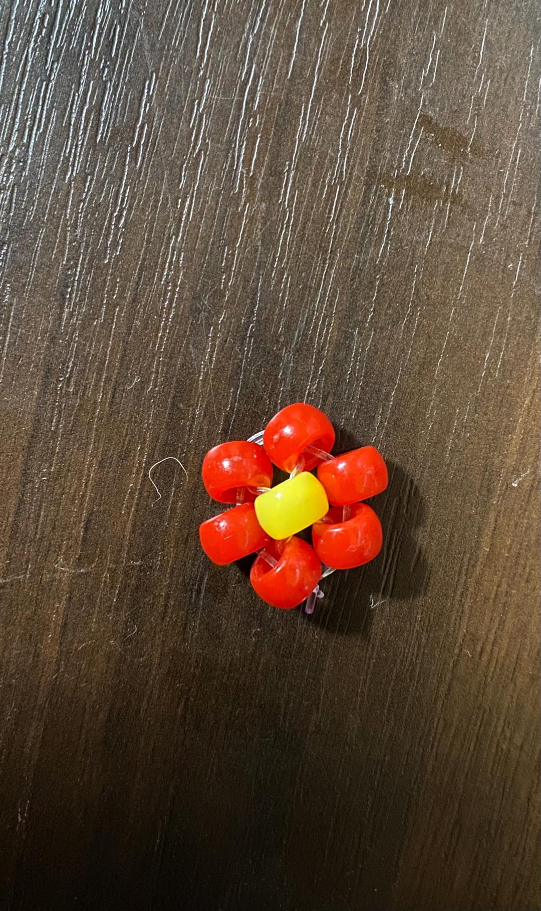 Red Kandi Fidget Flower - Etsy