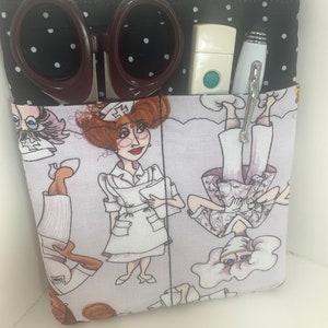 Nurse Scrubs Pocket Organizer, Purse Organizer, Lab Coat Pocket ...