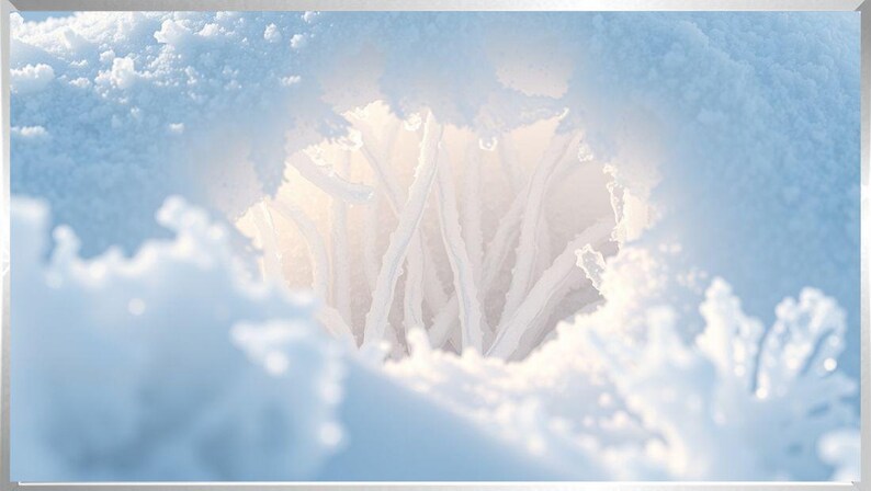 Snowdrift Texture Print – 3 Winter Snow Landscapes - Etsy