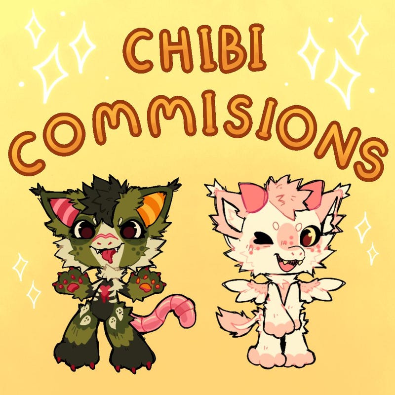 Chibi Furry - Etsy