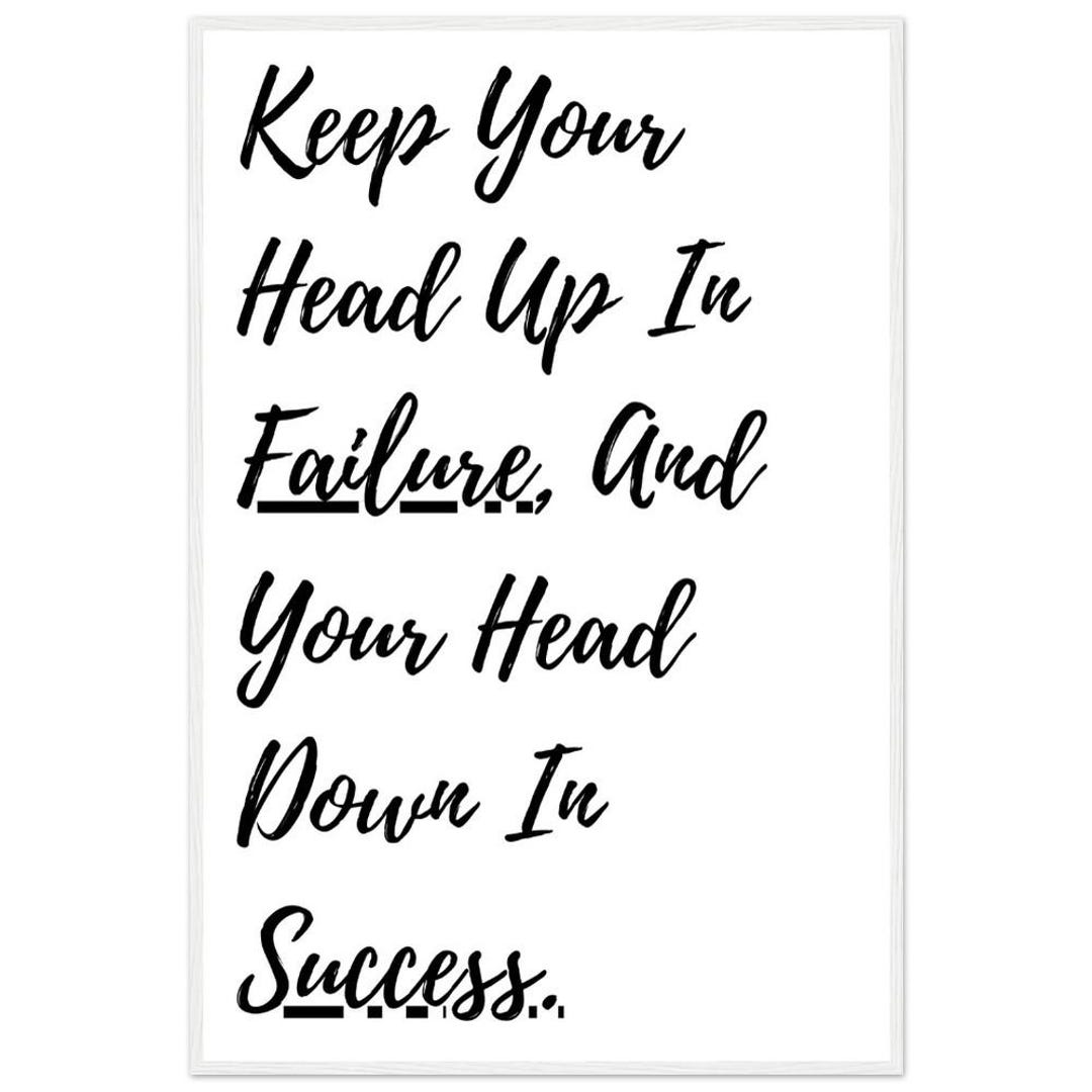 Motivational Wall Art Famous Quotes Wisdom Wall Art Home Decor Framed ...