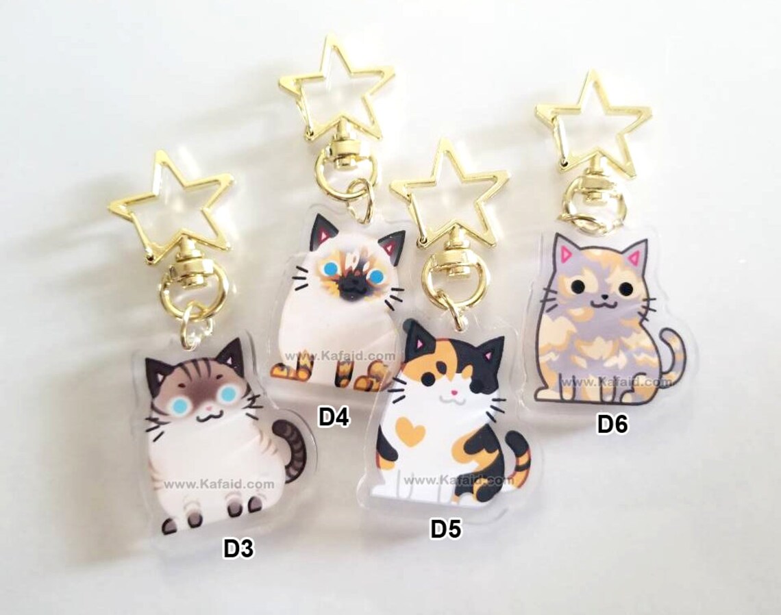 Cat Charms - Etsy