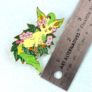 Leafeon and Glaceon Enamel Pins - Etsy