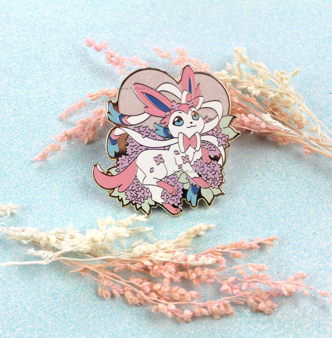 Sylveon Enamel Pin - Etsy