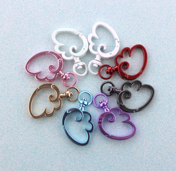 Angel Wing Shaped Swivel Clasp Findings - Etsy