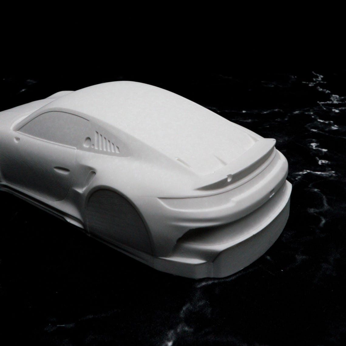 Modern Ceramic Porsche 911 GT3 RS Inspired Car Sculpture Paperweight ...