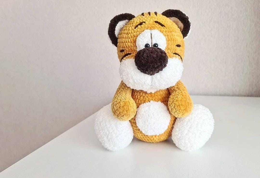 CROCHET PATTERN Tiger / Amigurumi Tutorial PDF File - Etsy