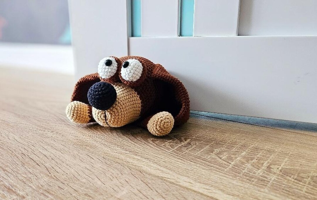 CROCHET PATTERN Dog - Door Stopper / Amigurumi Tutorial PDF File - Etsy