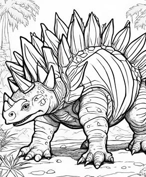 Printable Dinosaur Coloring Pages for Adults. 35+ Printable Dinosaur ...