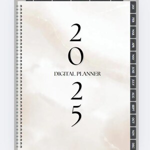 2025 Printable Planner, Digital Planner Bundle. Editable Canva Template ...
