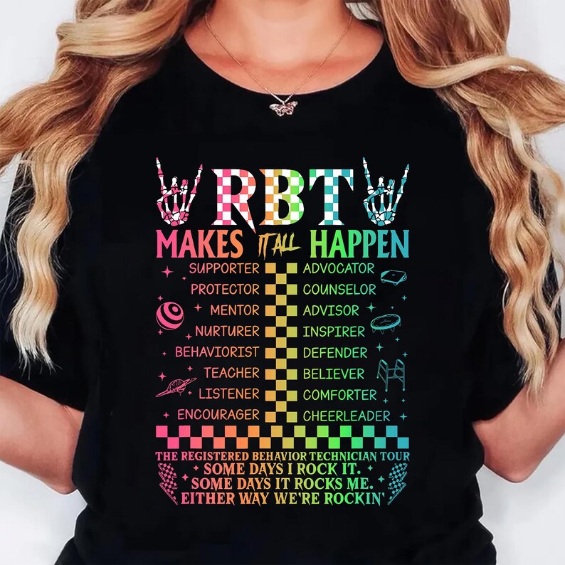 Behavior Technician PNG Bundle, ABA Rainbow Png, RBT Quotes Png ...