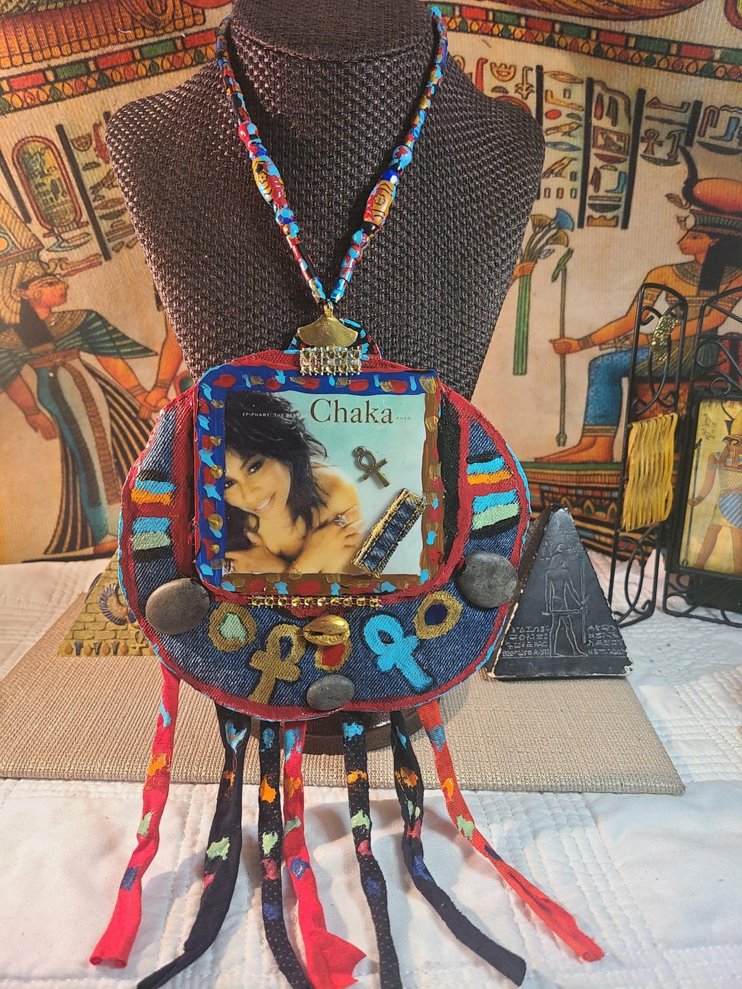 Upcycled CHAKA Khan for Life, the Legendary Chaka Khan Album Cover 80's ...
