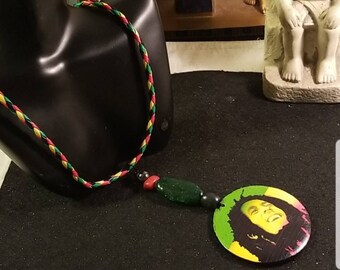 Bob Marley Necklace | Etsy