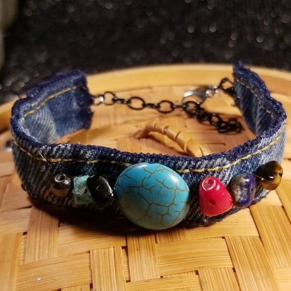 Jeans Bracelet - Etsy