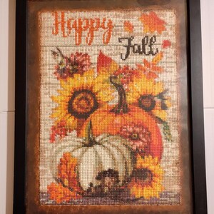 Fall Completed Diamond Painting 30x40cm Unframed Round Drill Fall ...
