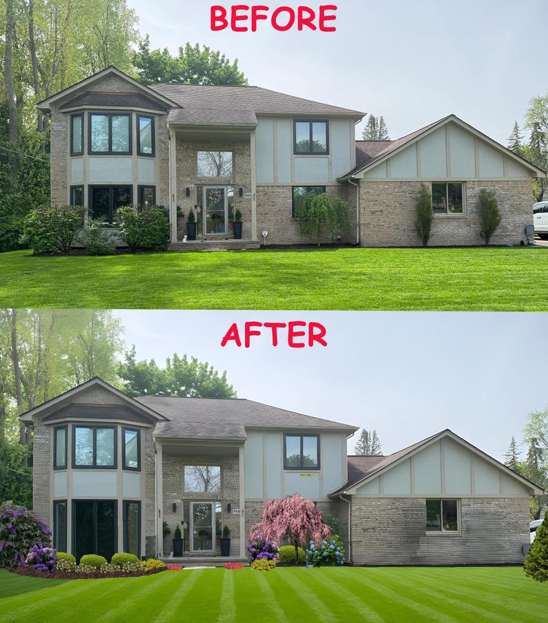 Front Yard Landscaping - Etsy