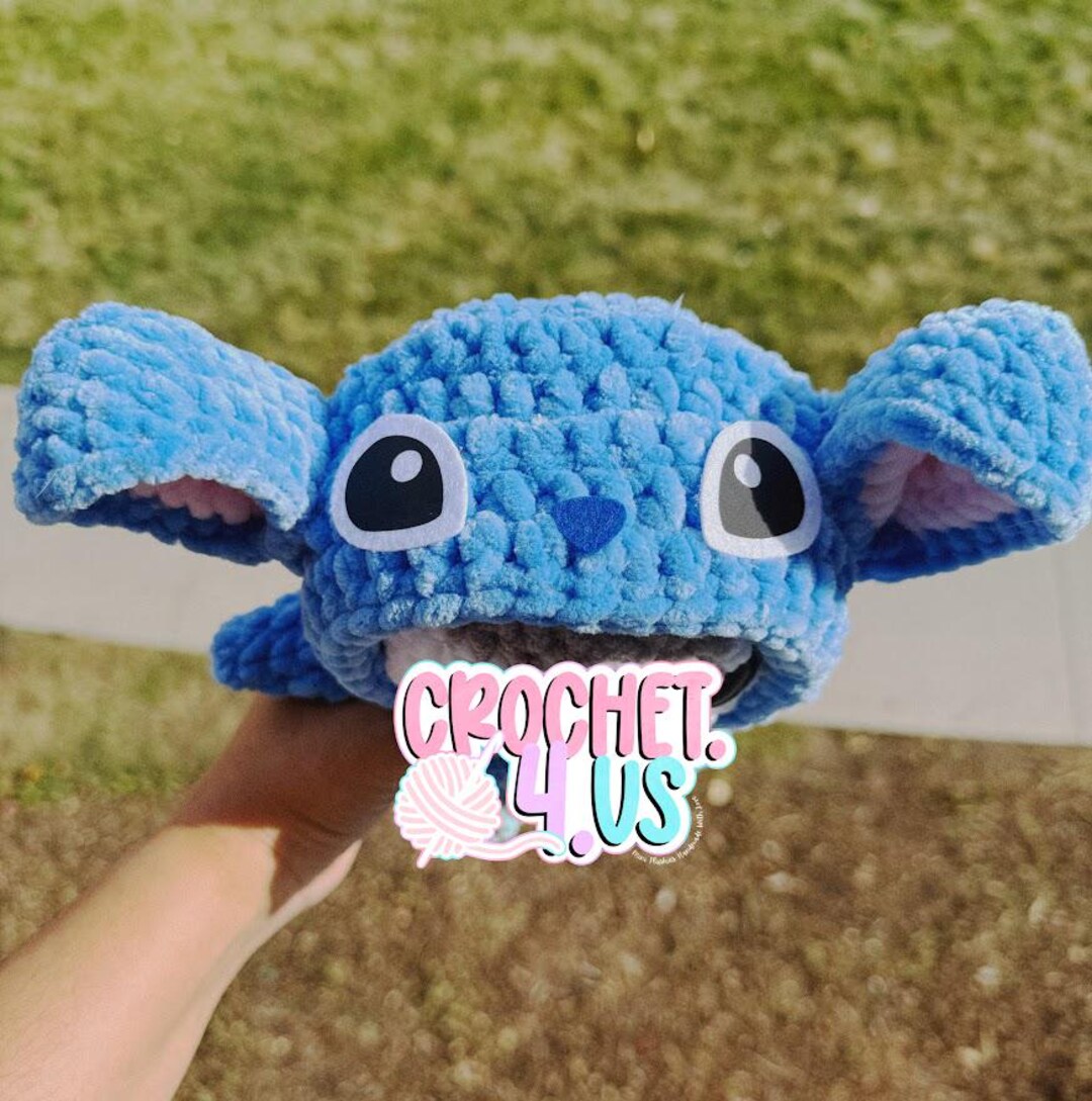 Blue Alien Face Felt - Etsy