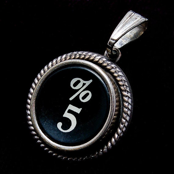 Items Similar To 5 Is For The 5 Percent Nation Vintage Typewriter Key items-similar-to-5-is-for-the-5-percent-nation-vintage-typewriter-key