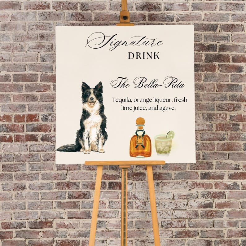 Funny Wedding Bar Menu Sign Wedding Drink Menu Bar Menu Template Open ...