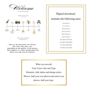 Wedding Timeline Sign, Timeline Sign, Timeline, Wedding Sign, Custom ...