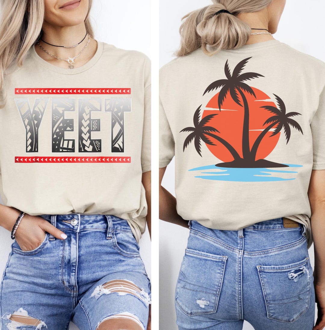 Comfort Colors® Two Sided Jey Uso Yeet Tees, Yeet Quotes Design T-shirt ...