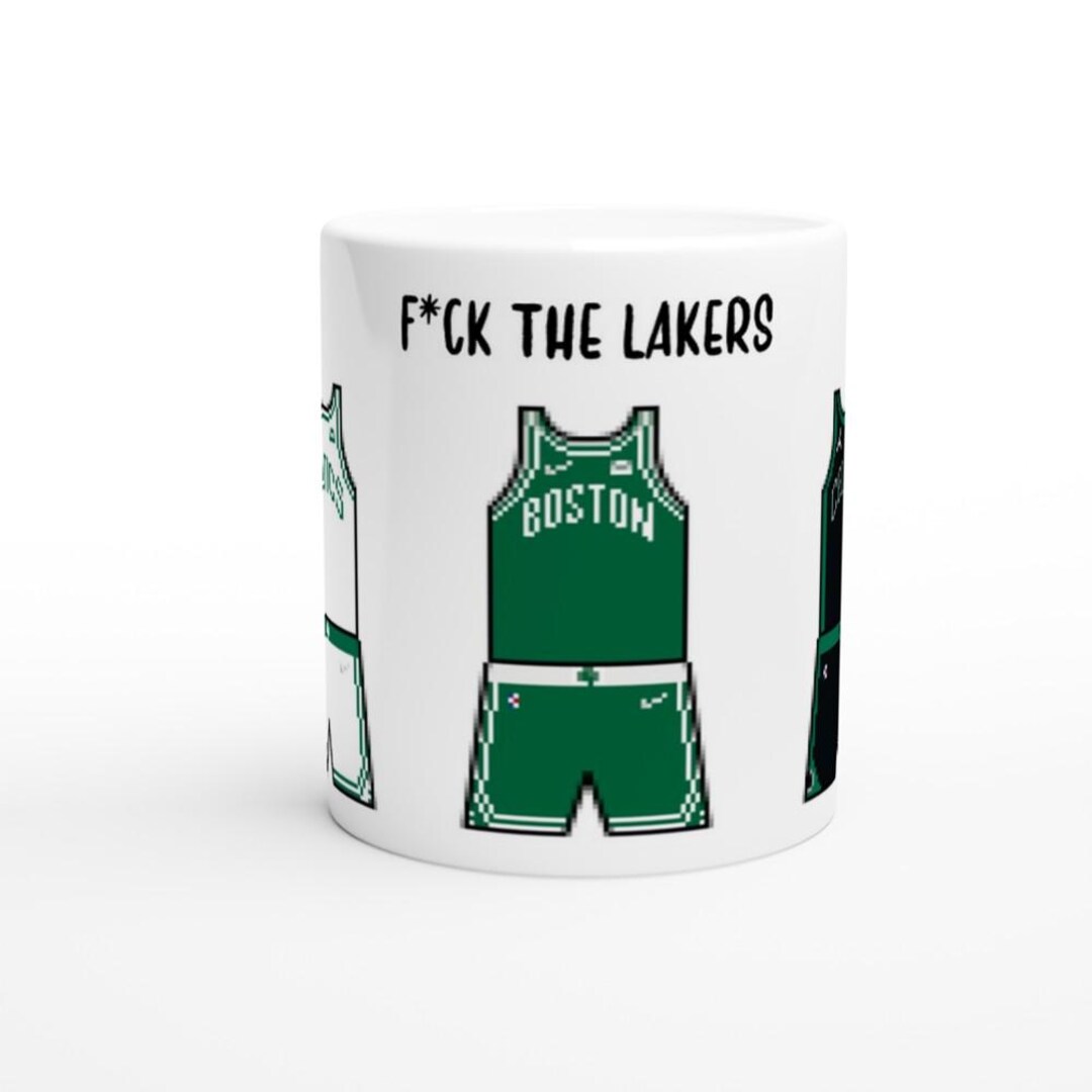 Boston Celtics Uniforms Mug | National Basketball Association | Funny ...