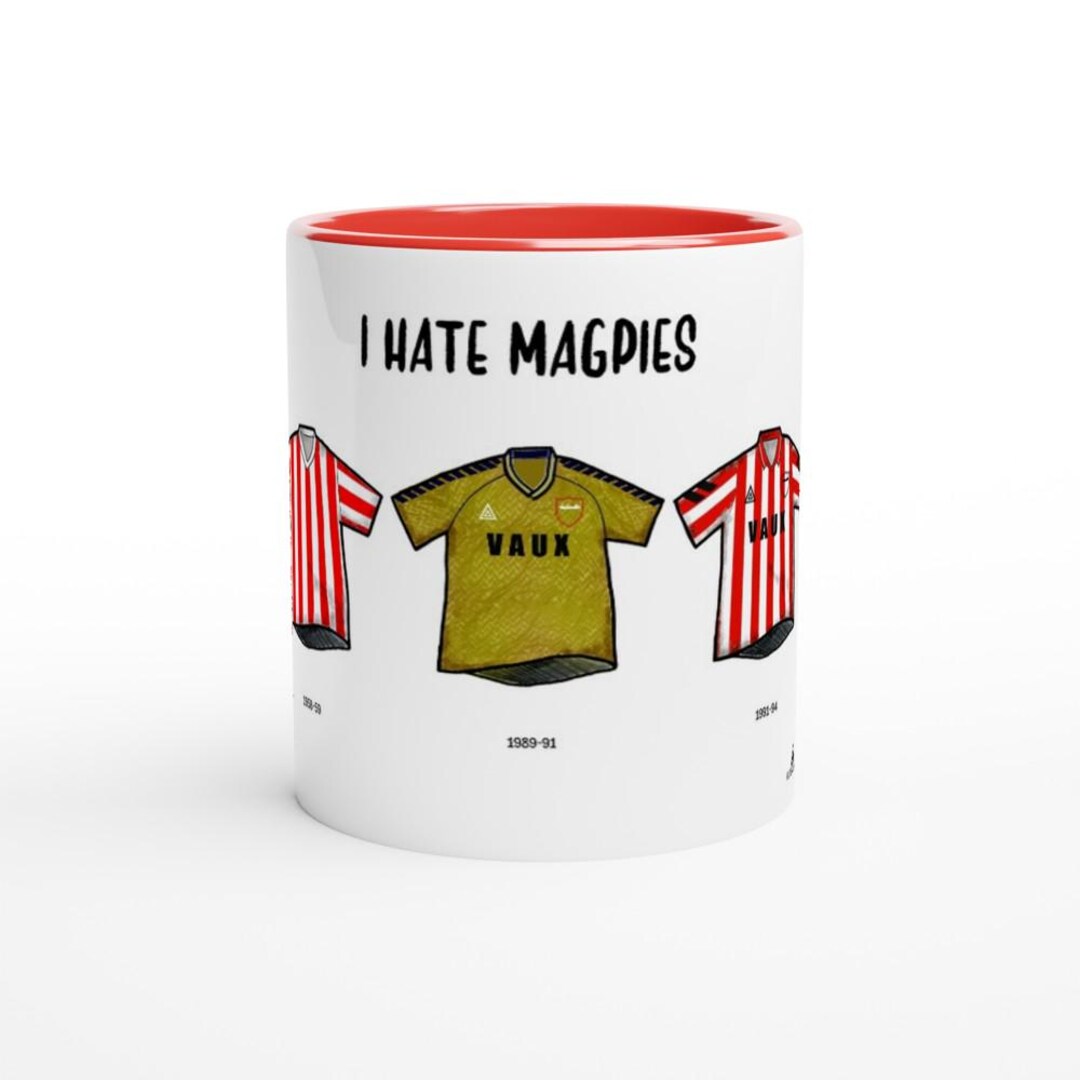 Sunderland Mug | Football Kits Through the Ages | Funny Gift - Etsy