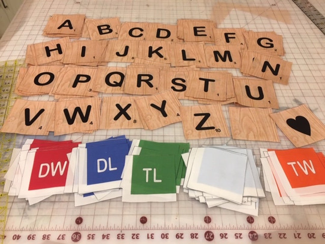 Scrabble Letter Tiles - Etsy