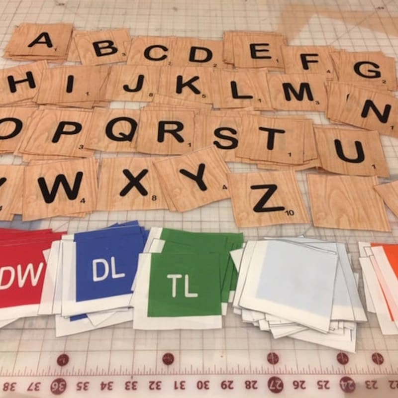 Scrabble Toddler - Etsy
