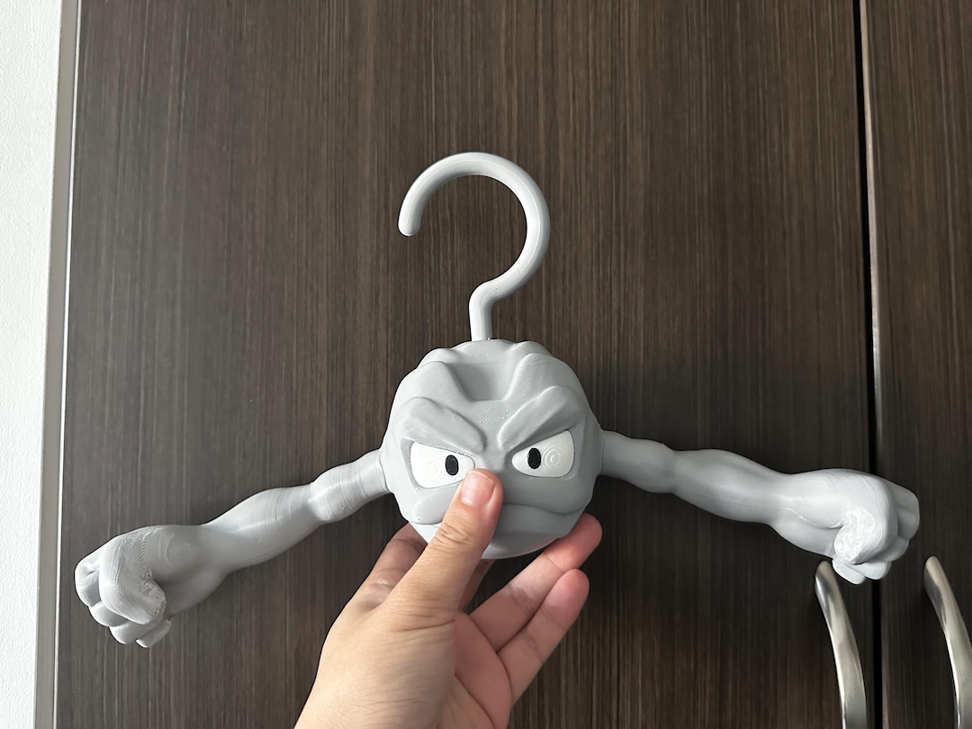 Pokémon Geodude Cloth Hanger - Etsy