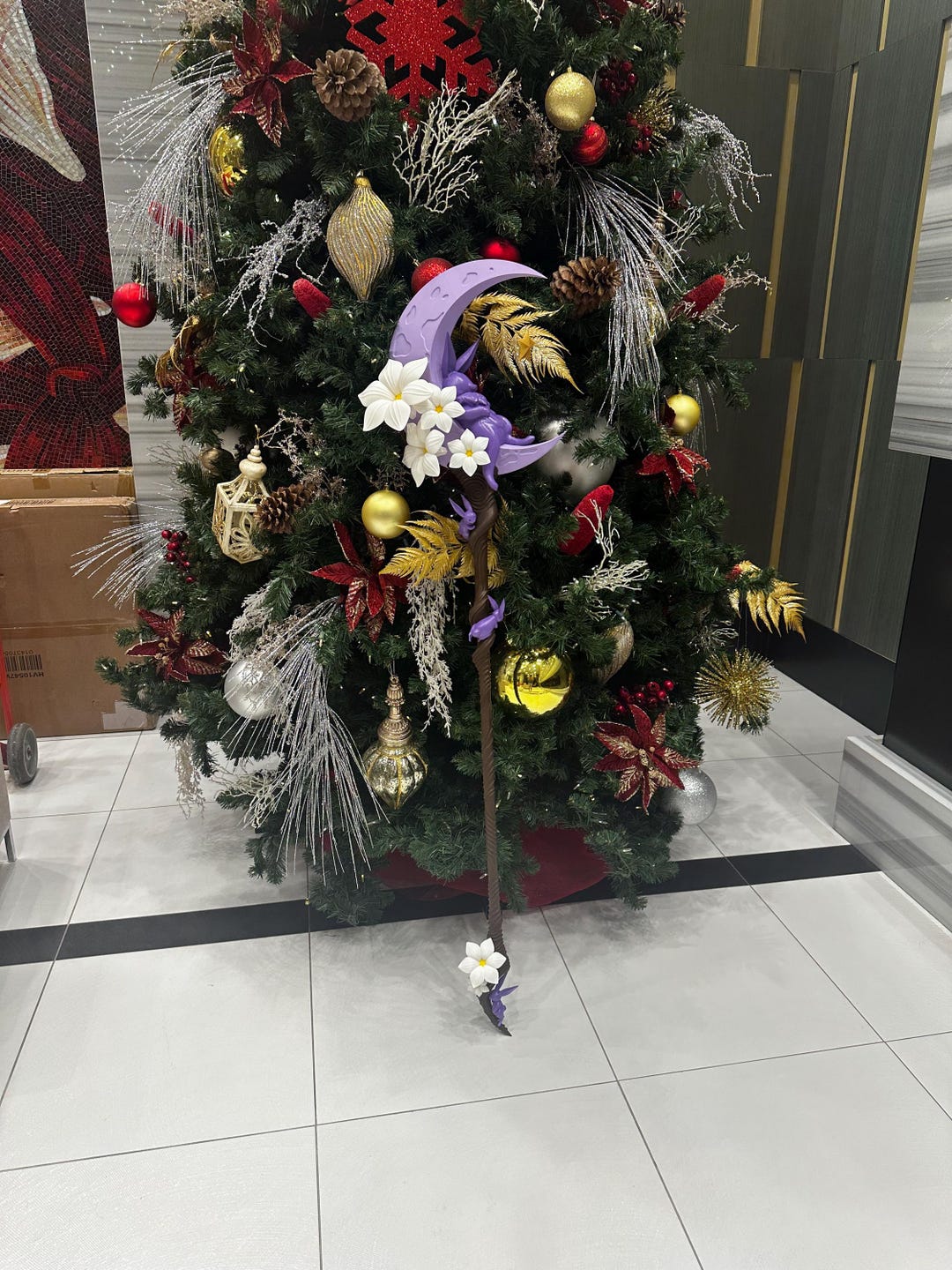 Bunny's Crescent White Mage Staff - Etsy