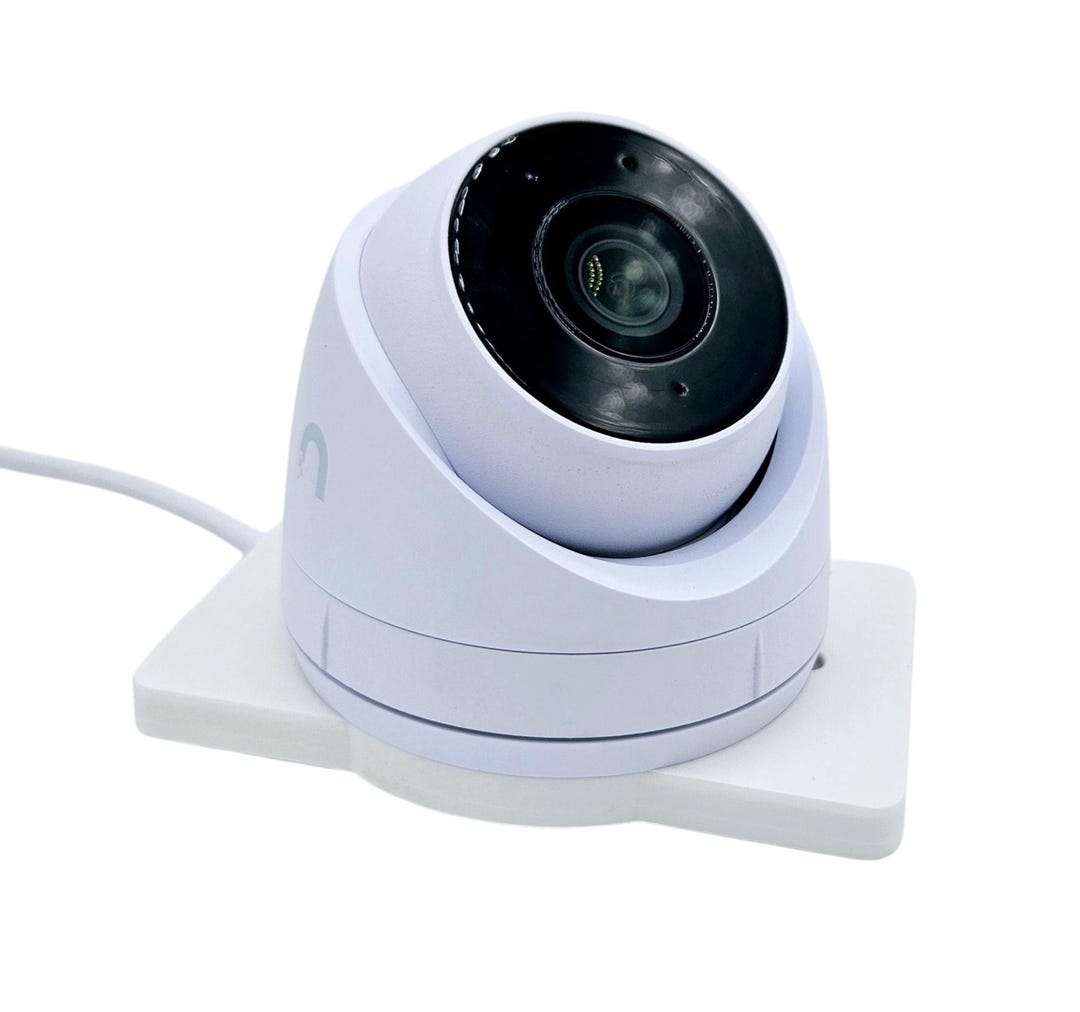 Electrical Box Adapter Plate for Unifi Turret Cameras, Single Gang Box ...