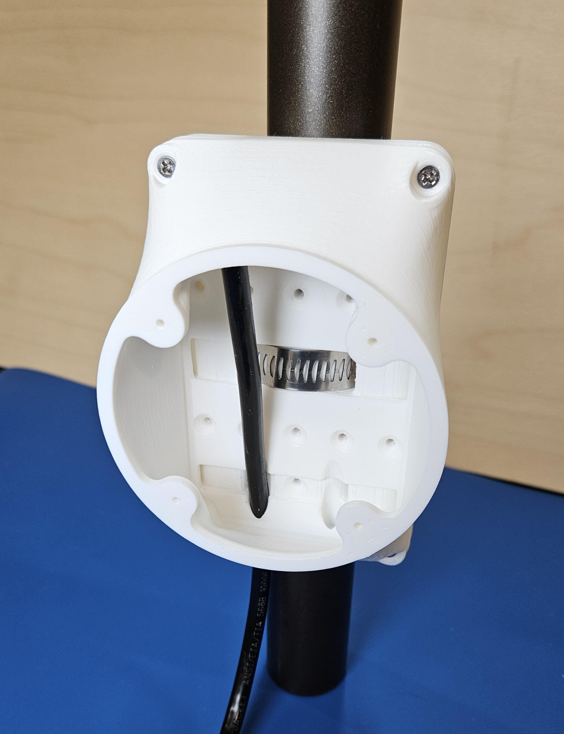 Mounting Plate and Junction Box Enclosure for Unifi Turret (G5, G6 ...