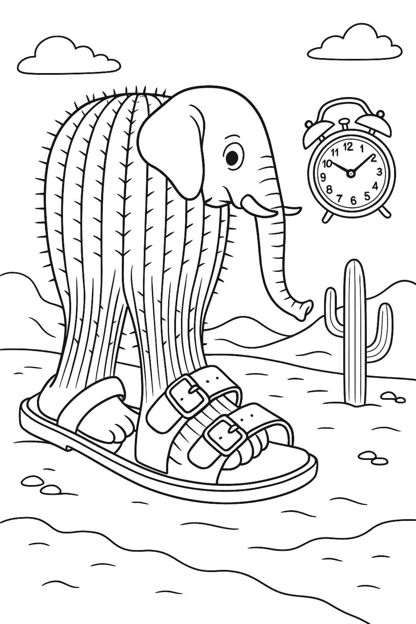 Italian Brainrot Colouring Book - Lirili Larila - Viral Tiktok Trend AI ...