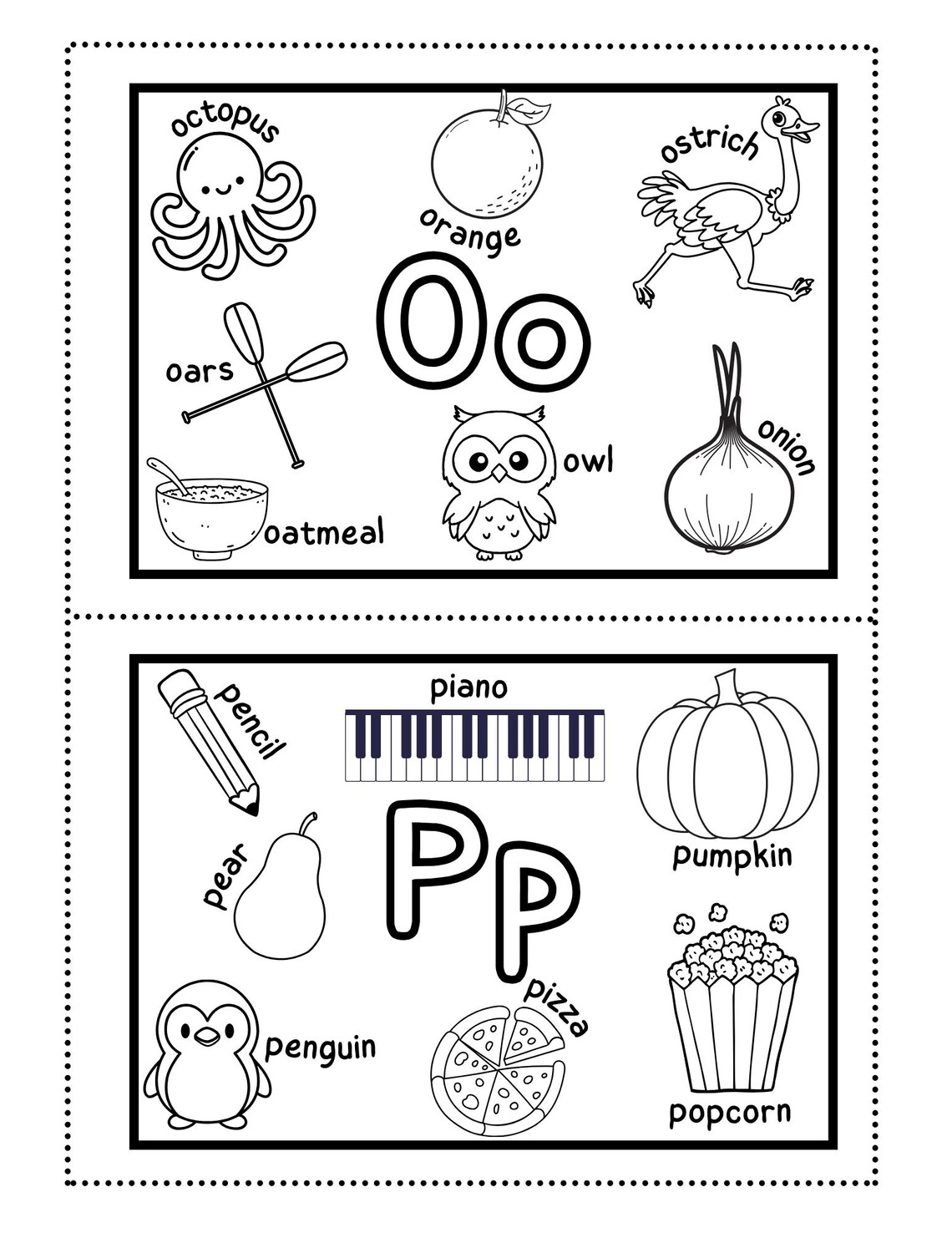 Alphabet Coloring Pages, Preschool Coloring Pages, Preschool Activity ...