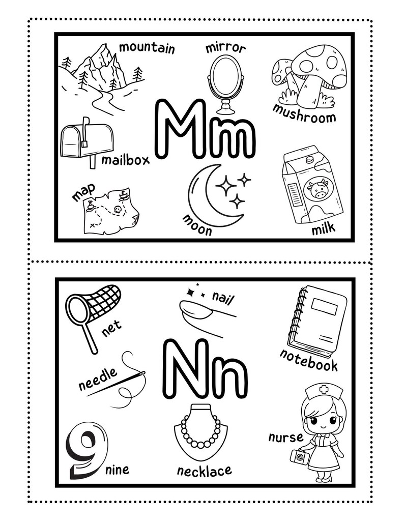 Alphabet Coloring Pages, Preschool Coloring Pages, Preschool Activity ...