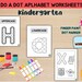 Fun and Colorful Kindergarten Math Workbook – Number Tracing and ...