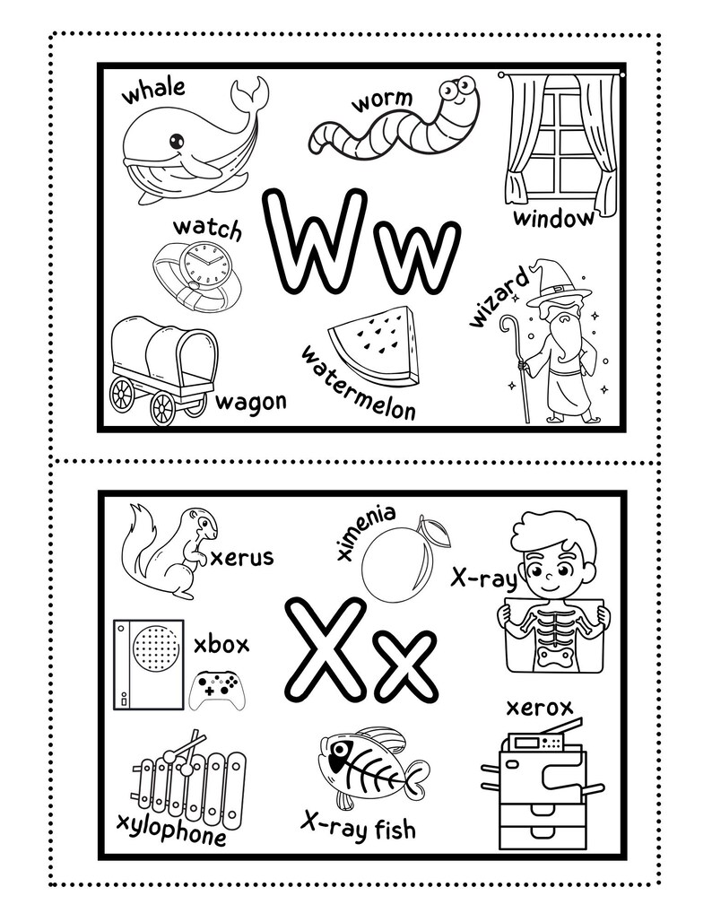 Alphabet Coloring Pages, Preschool Coloring Pages, Preschool Activity ...