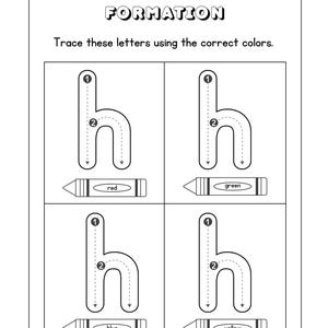 Kindergarten Alphabet Letter Tracing Worksheets, I Spy the Letter ...
