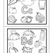 Alphabet Coloring Pages, Preschool Coloring Pages, Preschool Activity ...