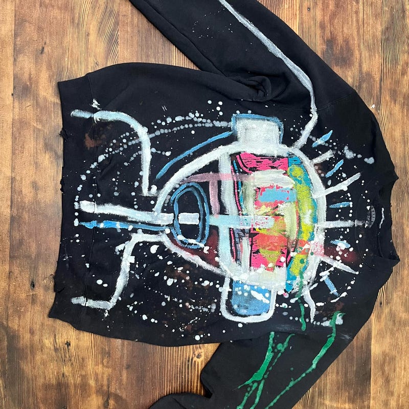 Hand Painted T Shirt - Etsy