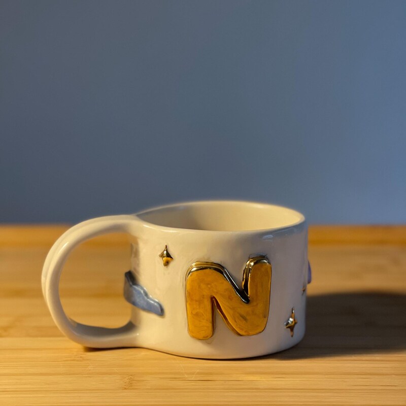 Gold Mug - Etsy